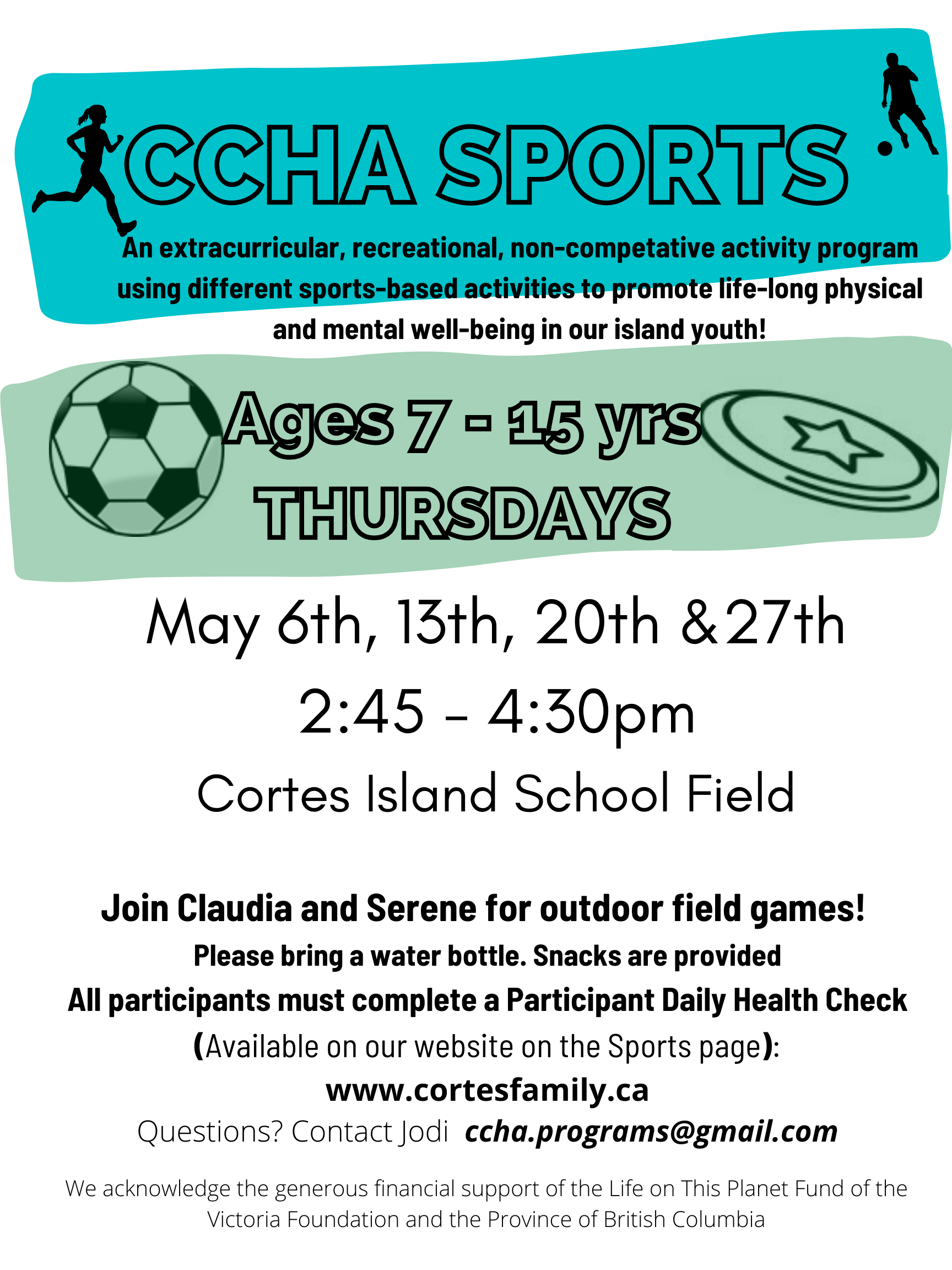 CCHA Sports MAY 2021 | Family Support